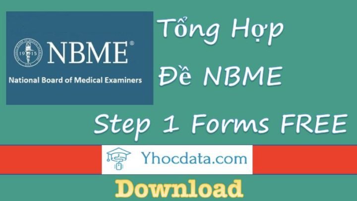 B? ?? NBME USMLE Step 1 [Update Liên T?c] – YHocData