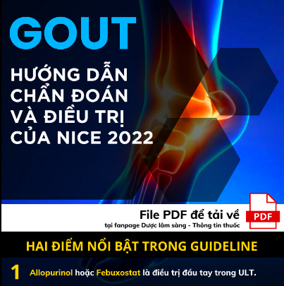 H??ng D?n Ch?n ?oán Và ?i?u Tr? GOUT Theo NICE 2022 – YHocData