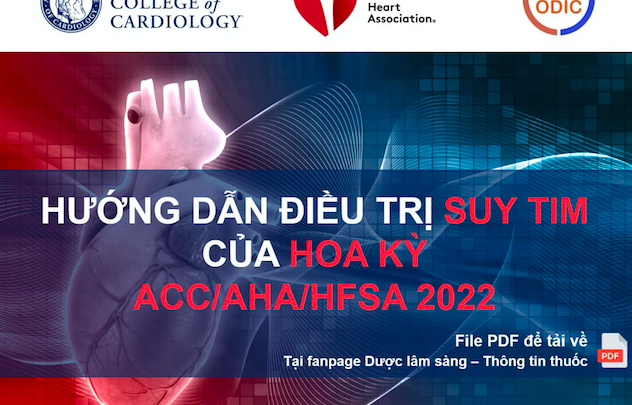 H??ng D?n ?i?u Tr? Suy Tim Hoa K? ACC/AHA/HFSA 2022 – YHocData